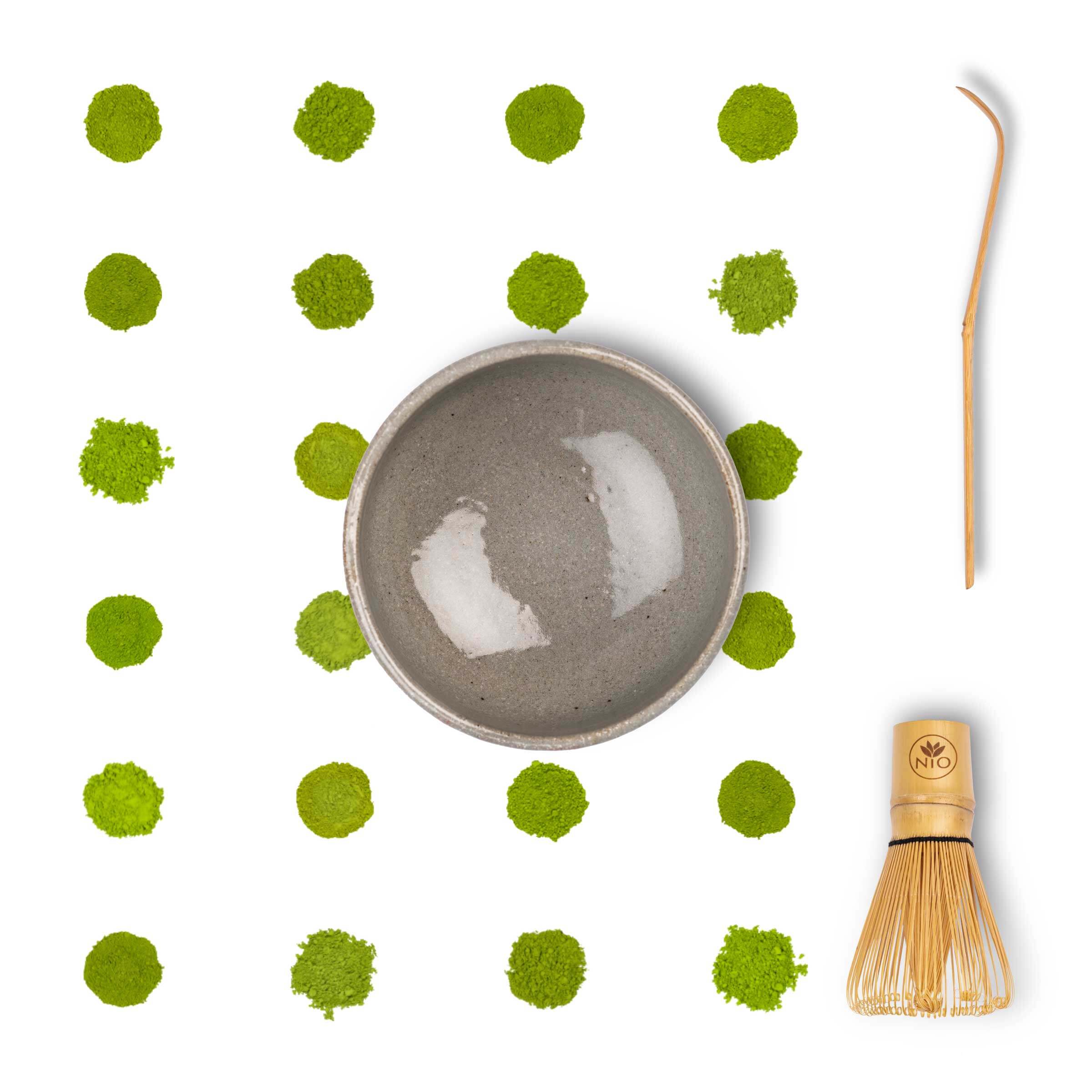 Matcha Tea Sampler 21 Pack with Free Accessories – Nio Teas